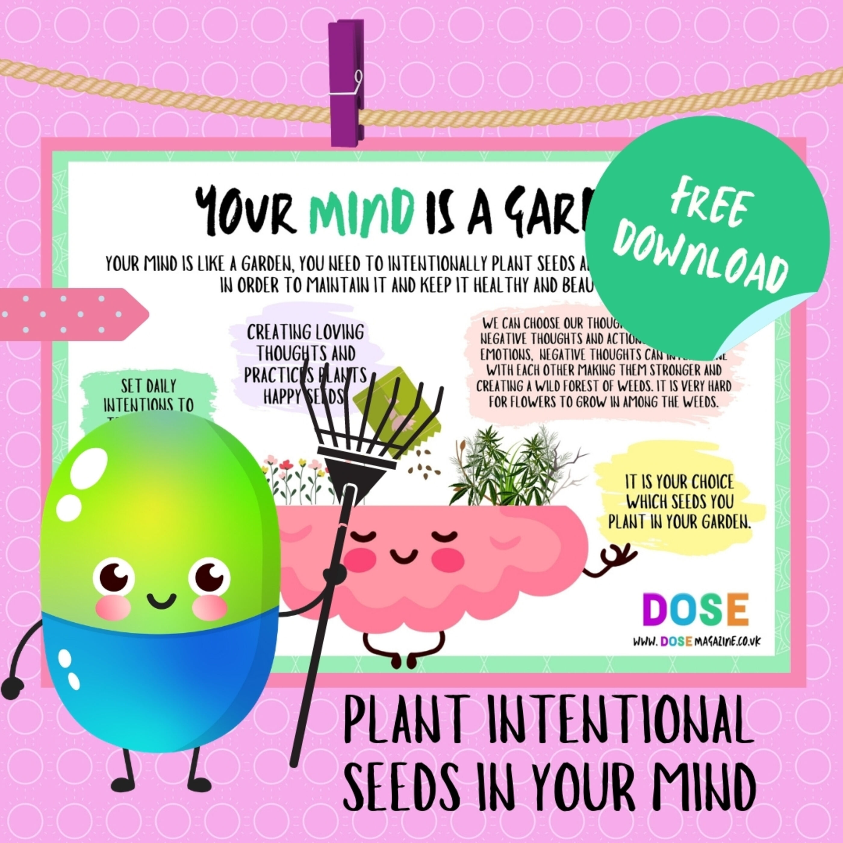 Your Mind Is A Garden Workbook